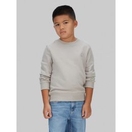 Calvin Klein Jeans Kinder Sweatshirt &raquo;MONO MINI BADGE REG CN&laquo;, f&uuml;r Kinder bis 16 Jahre mit Logoschriftzug 6 (116)