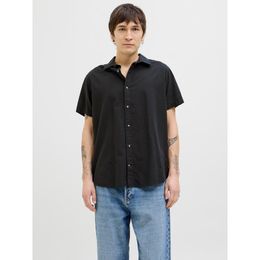 Jack & Jones Jack & Jones Damen Kurzarmhemd &raquo;JJESUMMER SHIRT SS SN&laquo; schwarz XL, N-Gr