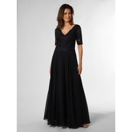 Vera Mont Abendkleid Damen Gr&ouml;&szlig;e 44 marine Winterkleid