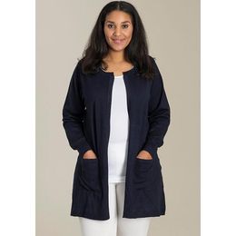 Sandgaard Damen SANDGAARD Cardigan &raquo;Helsinki&laquo; ohne Verschluss blau 36