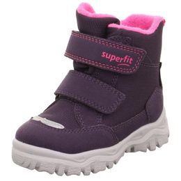 Superfit M&auml;dchen Winterboots &raquo;HUSKY1 WMS: mittel&laquo; Snowboots mit wasserdichtem SYMPATEX, Gr&ouml;&szlig;enschablone zum Download lila 23