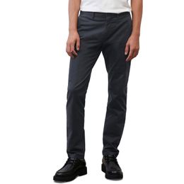 Marc O'Polo Marc O'polo Herren Marc O'Polo Chinohose im cleanen Look blau 34, L&auml;nge 32