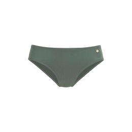 Lascana Damen Lascana Bikini-Hose &raquo;Salsa&laquo; mit normalem Schnitt gr&uuml;n 34, N-Gr