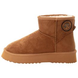 O`Neill O'neill Damen O'Neill Schlupfboots &raquo;BESIANA PLATFORM WOMEN MID&laquo; Winterboots, Snowboots, Winterschuhe braun 40