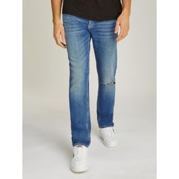 Tommy Jeans Herren Slim-fit-Jeans &raquo;Scanton Slim Denim&laquo; Destroyed-Effekt, verschieden Waschungen blau 34, L&auml;nge 30