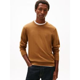 Tommy Hilfiger Herren Rundhalspullover &raquo;ESSENTIAL COTTON CREW NECK&laquo; Crewneck Regular Fit Premium Mode L