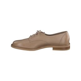 Paul Green Damen Schn&uuml;rschuh &raquo; Halbschuhe Glattleder&laquo; beige 38,5