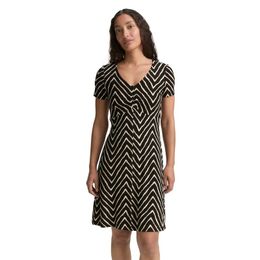 Tom Tailor Damen Tom Tailor Sommerkleid mit All-Over Print 36, N-Gr