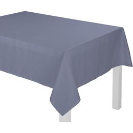 WIRTH Tischdecke &raquo;NEWBURY&laquo; blau Baumwolle, Polyester