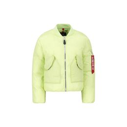 Alpha Industries Damen Bomberjacke &raquo;MA-1 Padded W&laquo; gr&uuml;n L