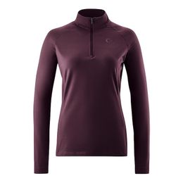 Gonso Damen Radtrikot &raquo;Essential Jersey Longsleeve W&laquo; Damen Fahrradtrikot langarm, Midlayer Trikot rot 44
