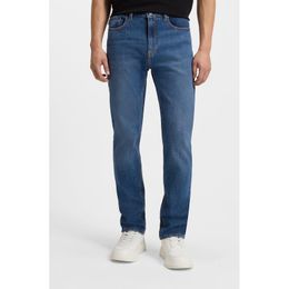 Hugo Blue Herren HUGO Blue Slim-fit-Jeans &raquo;Ash&laquo; mit Stone-washed-Finish blau 34, L&auml;nge 36