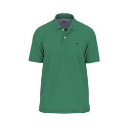 Fynch-Hatton Herren Fynch-Hatton Poloshirt normale Passform, mit 2-Knopf-Polokragen, aus Baumwolle gr&uuml;n S
