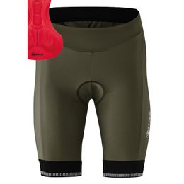 Gonso Damen Fahrradhose &raquo;SITIVO W&laquo; Damen Radhose, Radlerhose mit speziellem Sitzpolster, Tight Fit rot 40, Normalgr&ouml;&szlig;en