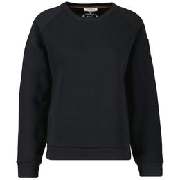 Ragman Damen Ragman Sweatshirt schwarz L5052