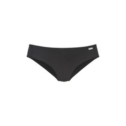 Venice Beach Damen Bikini-Hose &raquo;Moloka&laquo; einfarbig schwarz 40, N-Gr