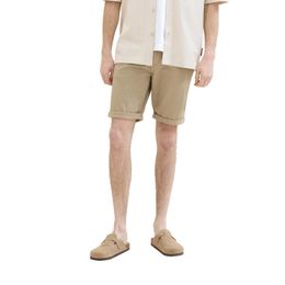 Tom Tailor Damen Tom Tailor Bermudas Sommerhose mit Paspeltasche beige 30, N-Gr