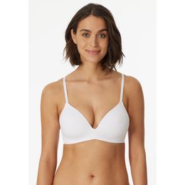 Schiesser Damen Soft-BH &raquo;Invisible Soft&laquo; mit seitlichen St&auml;bchen f&uuml;r guten Halt wei&szlig; 85, Cup B