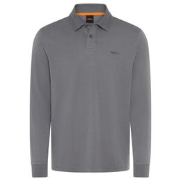 BOSS Orange Herren BOSS Orange Poloshirt &raquo;Pe&laquo; mit Polokragen grau XXL
