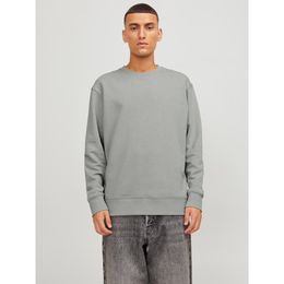 Jack & Jones Jack & Jones Herren Sweatshirt &raquo;JJESTAR BASIC SWEAT CREW NECK NOOS&laquo;, mit Rundhalsausschnitt grau XL