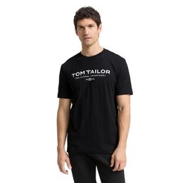 Tom Tailor Herren Tom Tailor T-Shirt Sommershirt mit Frontprint S