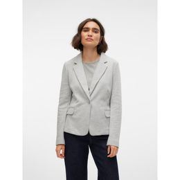 V&eacute;ro Moda Vero Moda Damen Jerseyblazer &raquo;VMJULIA LS BLAZER&laquo; grau 38