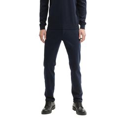 Tom Tailor Herren Tom Tailor Chinohose slim mit Viskose und Stretch blau 38, L&auml;nge 34