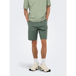 Only & Sons Only & Sons Herren ONLY & SONS Shorts &raquo;ONSLEO LIFE 0009 SEERSUCKER SHORTS NOOS&laquo; grau M, N-Gr
