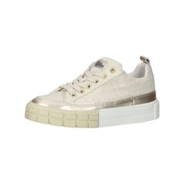 Bullboxer Sneaker Damen Gr&ouml;&szlig;e 41 beige / gold