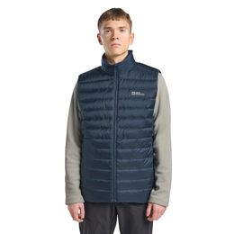 Jack Wolfskin Herren Daunenweste &raquo;PILVI DOWN VEST M RDS&laquo; blau M (50)
