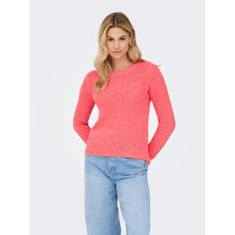 Only Damen Only Strickpullover &raquo;ONLGEENA XO L/S PULLOVER KNT NOOS&laquo; Materialmix, regular fit S
