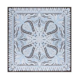 Roeckl T&uuml;cher ' FLOURISHING PAISLEY ' Damen Gr&ouml;&szlig;e one size blau / rauchblau / himmelblau / pastellblau / hellblau / braun / dunkelbraun