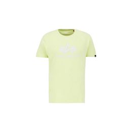 Alpha Industries Herren T-Shirt &raquo;Basic T-Shirt BL&laquo; gr&uuml;n L