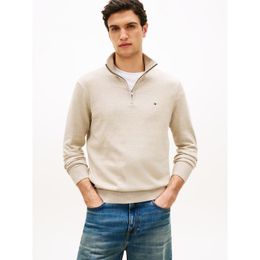 Tommy Hilfiger Herren Troyer &raquo;ESSENTIAL COTTON ZIP MOCK&laquo; XXL