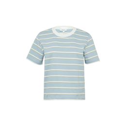s.Oliver Damen s.Oliver T-Shirt mit Streifen Muster blau 36