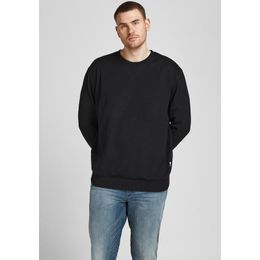 Jack & Jones PlusSize Jack & Jones Plussize Herren Jack & Jones PlusSize Sweatshirt &raquo;BASIC SWEAT CREW NECK&laquo; schwarz 6XL