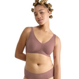 Sloggi Damen Sloggi Bustier &raquo;ZERO Feel 2.0 Bralette&laquo; nahtlos und unsichtbar braun XS, N-Gr