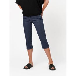 Toni Damen Toni Caprijeans &raquo;Perfect Shape Capri&laquo; mit Shaping Effekt aus sommerlichem Denim blau 42, N-Gr