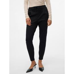 V&eacute;ro Moda Vero Moda Damen Jogger Pants &raquo;VMEVA MR LOOSE STRING PANT GA NOOS&laquo; hinten mit elastischem B&uuml;ndchen schwarz S (36), L&auml;nge 32