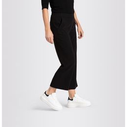 MAC Damen MAC 7/8-Hose &raquo;CHIARA cropped&laquo; Modern und weit geschnitten schwarz 38, N-Gr