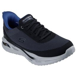 Skechers Herren Slip-On Sneaker &raquo;ARCH FIT ORVAN-KINCADE&laquo; , Trainingsschuh, Schn&uuml;rschuh, Schlupfschuh mit Memory Foam schwarz-wei&szlig; 42