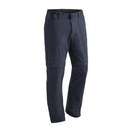 Maier Sports Damen Funktionshose &raquo;Tajo&laquo; Herren Wanderhose, zipp-off Outdoor-Hose, 4 Taschen, Regular Fit blau 24, Kurzgr&ouml;&szlig;en