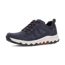 Rollingsoft Herren rollingsoft Sneaker , Schn&uuml;rschuh, Halbschuh, Komfortschuh in Bequemweite G (= weit) blau 7 (40,5)