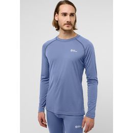 Jack Wolfskin Herren Langarmshirt &raquo;INFINITE LIGHT LS M&laquo; blau S (48)