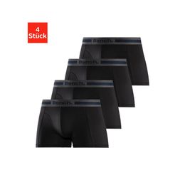 Bench. Herren Boxer &raquo;Boxershorts f&uuml;r Herren&laquo; Packung, 4 Stk. Unterhosen mit Overlock-N&auml;hten vorn grau M, 4 Stk.
