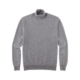 OLYMP Herren OLYMP Rollkragenpullover &raquo;OLYMP Strick Casual&laquo; grau M