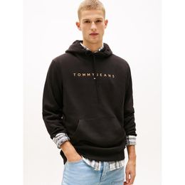 Tommy Jeans Herren Hoodie &raquo;TJM REG LINEAR LOGO HOODIE EXT&laquo;, mit Logo-Stickerei 3XL