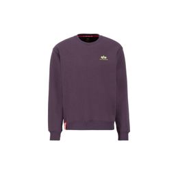 Alpha Industries Damen Sweater &raquo;Basic Sweatshirt SL&laquo; lila XXL
