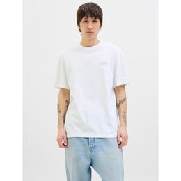 Jack & Jones Jack & Jones Damen Rundhalsshirt &raquo;JJSUMMER VIBES TEE SS CREW NECK LN&laquo; wei&szlig; M