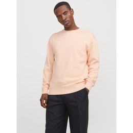 Jack & Jones Jack & Jones Herren Sweatshirt &raquo;JJESTAR BASIC SWEAT CREW NECK NOOS&laquo;, mit Rundhalsausschnitt orange S